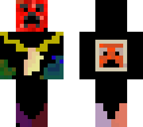 magical_creeper_face_wizard | Minecraft Skin