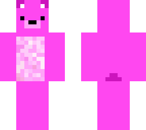 pink cute bear | Minecraft Skin