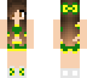 Royal Stone Cheerleader | Minecraft Skin