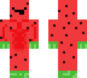 Buff watermelon man | Minecraft Skin