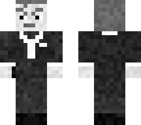 B&W James bond | Minecraft Skin