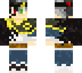 Black Clover Demon Asta | Minecraft Skin