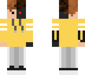 Corrupted Music Boy | Minecraft Skin