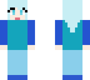 Cute blue | Minecraft Skin