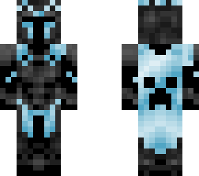 dark ice knight | Minecraft Skin