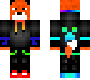 Fox gamer | Minecraft Skin