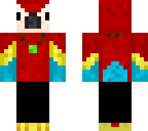 Loro (Collar verde) | Minecraft Skin