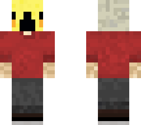 Pesky Bird Grey | Minecraft Skin