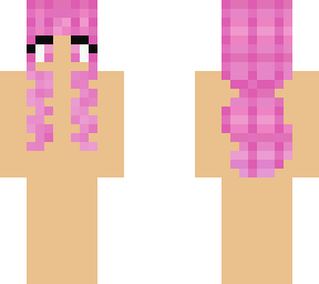 pink hair base | Minecraft Skin