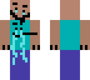 Sad Steve | Minecraft Skins