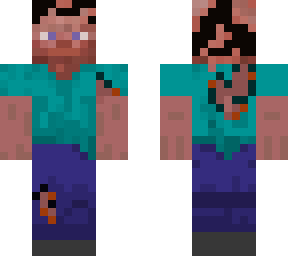 Second-Degree Burn Steve | Minecraft Skin