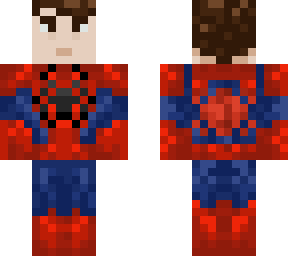 Spider-man Unmasked | Minecraft Skin