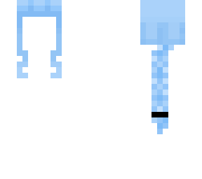 Blue Braid Base | Minecraft Skin
