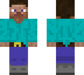 Long Sleeve Steve | Minecraft Skin