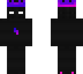 Purple Pink Crown Fade | Minecraft Skin