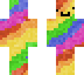 Rainbow Derpy | Minecraft Skin