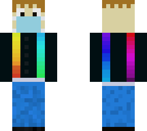 RGB CORONA :) | Minecraft Skin