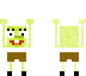 Sponge Bob Derp Pants | Minecraft Skin