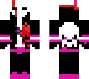 the purple skull | Minecraft Skin