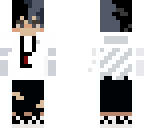 boy split hair | Minecraft Skin