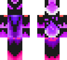 dark purple fire | Minecraft Skin