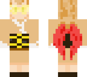 Hawks in a hawks themed outfit. | Minecraft Skin