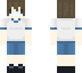 Japanese Boy In Gym Uniform | Minecraft Skin