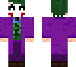Joker heath ledger | Minecraft Skin