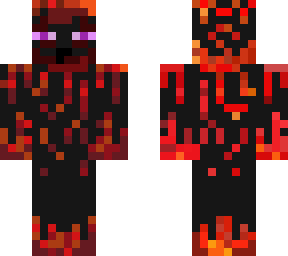 Nether Enderman | Minecraft Skin