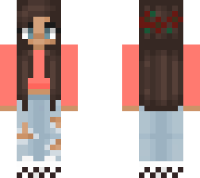 Rose Girl | Minecraft Skins