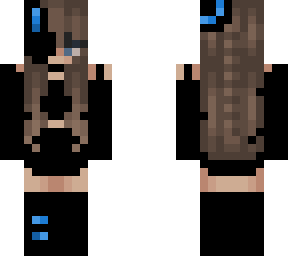 Black Bunny Mask | Minecraft Skin