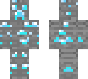 diamond creeper | Minecraft Skin