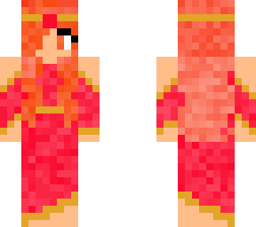 fire queen girl | Minecraft Skins