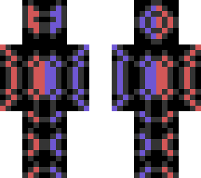 Half Robot | Minecraft Skins