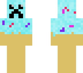 Minecraft Ice Cream Creeper
