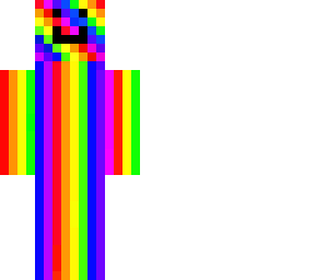 Rainbow Man | Minecraft Skin