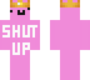 shut up uwu | Minecraft Skin