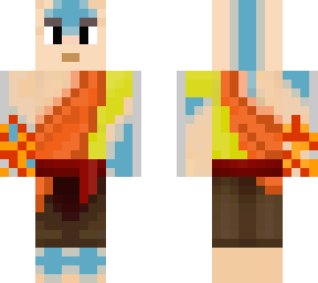 aang avatar | Minecraft Skin