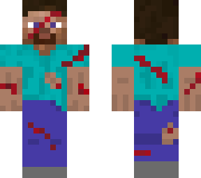 Battle Damaged Steve | Minecraft Skin