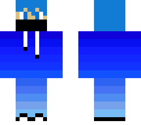 blue gradient skin | Minecraft Skin