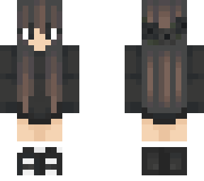 Dark girl | Minecraft Skin