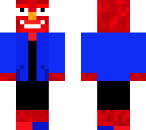 Elmo sans | Minecraft Skin