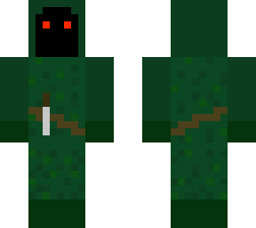 grijze jager | Minecraft Skin