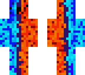 Lava And Water | Minecraft Skin