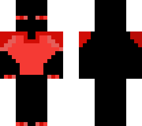 Red Enderman | Minecraft Skins