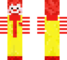 Ronald Mcdonald | Minecraft Skins
