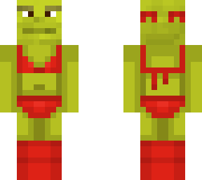 Shrek in Bikini | Minecraft Skin