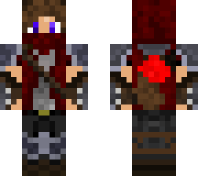 Talion Zvahl test with mask cleaned | Minecraft Skin