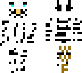 white tiger | Minecraft Skin