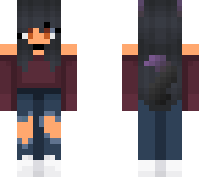 ~Aphmau's skin werewolf edit~ | Minecraft Skin